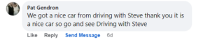 Thank You – Driving With Steve